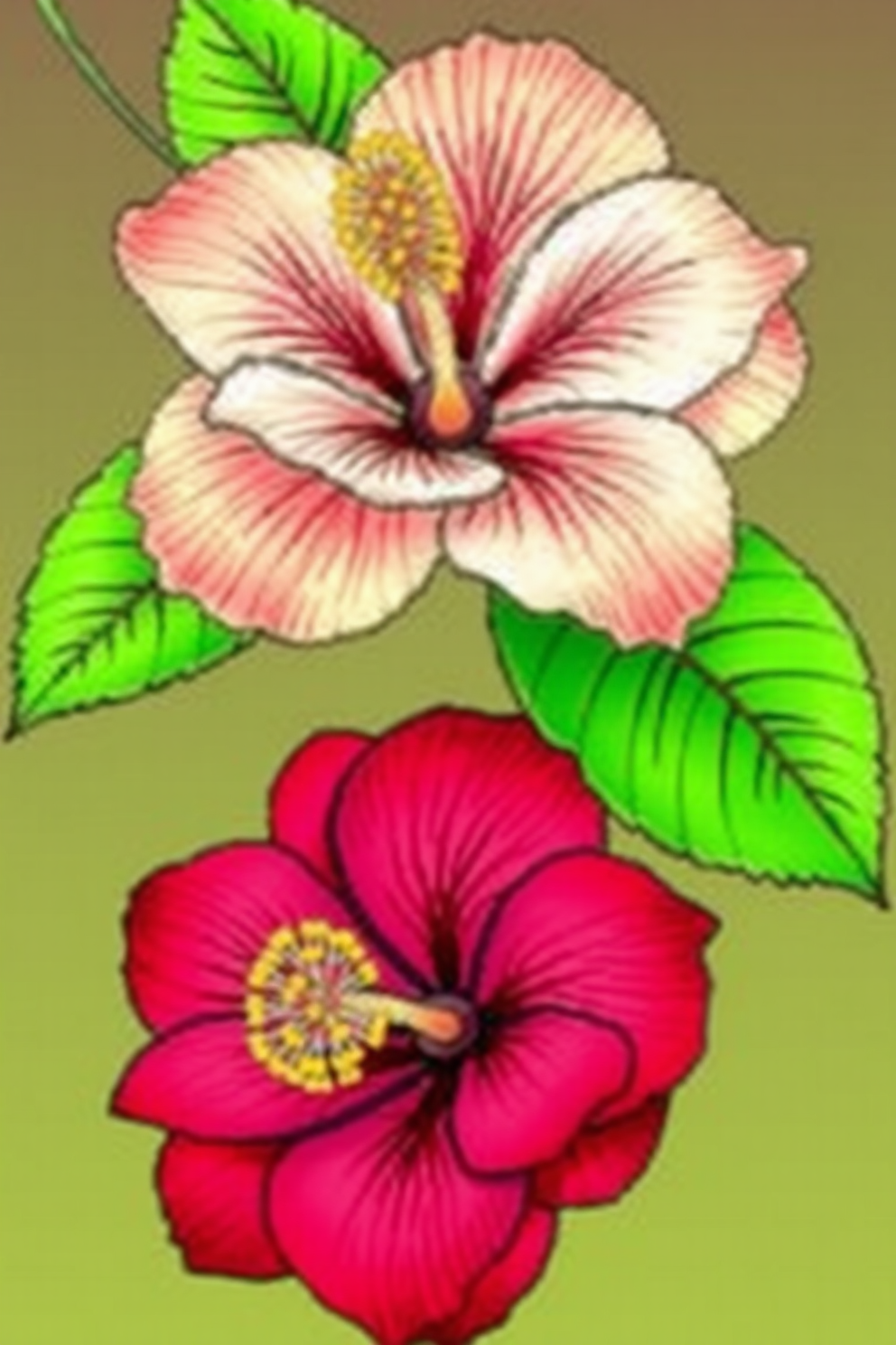 12+ Hibiscus Drawing Ideas: Various Styles & Skill Levels