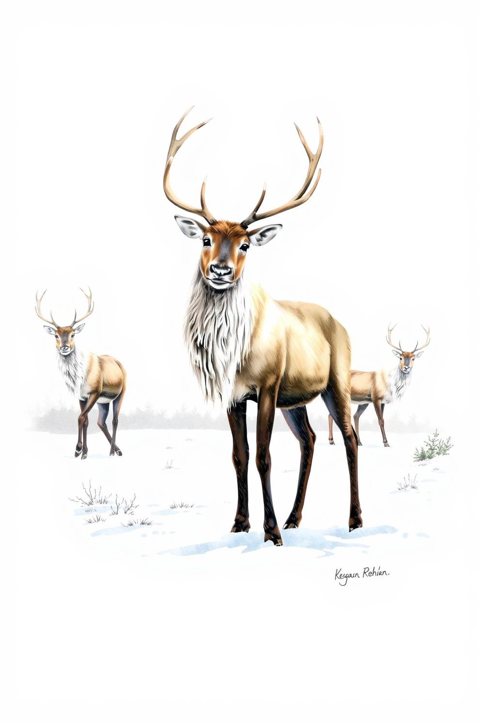 12+ Reindeer Drawing Ideas: Various Styles & Skill Levels