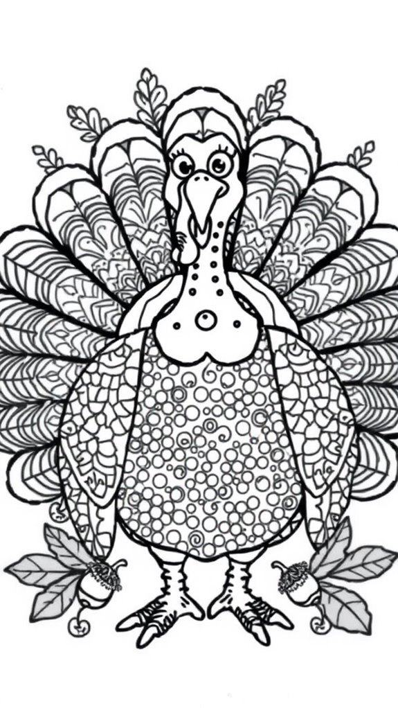 Free Turkey Coloring Pages: 12 Fun Printable Designs ...