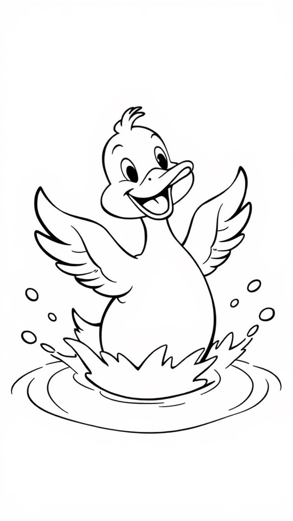 12 Free Printable Duck Coloring Pages for Fun and Creativity ...