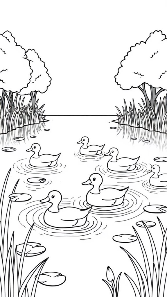12 Free Printable Duck Coloring Pages for Fun and Creativity ...