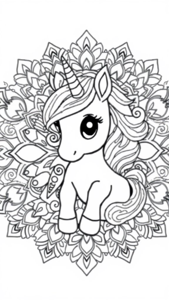 12 Free Baby Unicorn Coloring Pages to Print and Enjoy ...