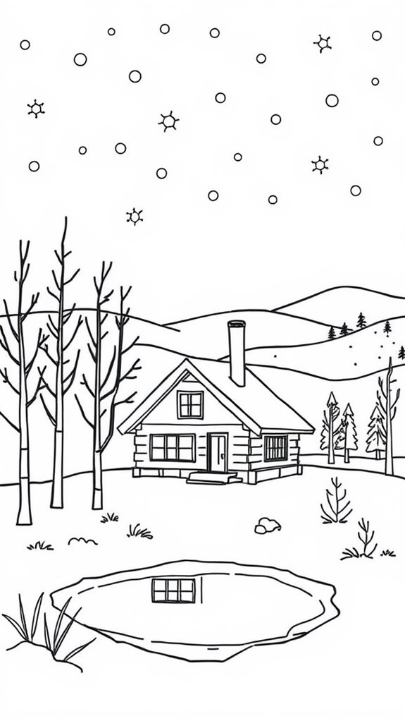 12 Free Printable Winter Coloring Pages for Kids Fun ...