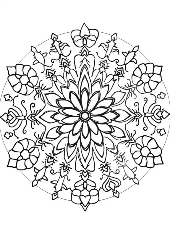 12+ Free Printable Calming Coloring Pages for Stress Relief ...