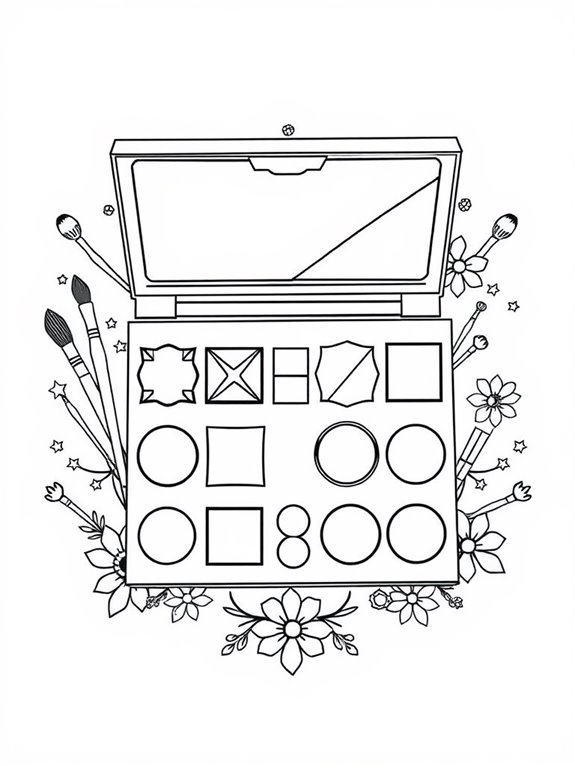12+ Free Printable Makeup Coloring Pages for Creative Fun ...