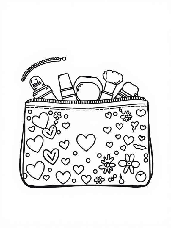 12+ Free Printable Makeup Coloring Pages for Creative Fun ...
