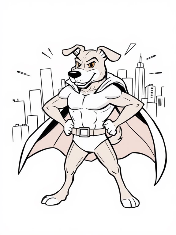 12+ Free Printable Dogman Coloring Pages for Fun and Creativity ...