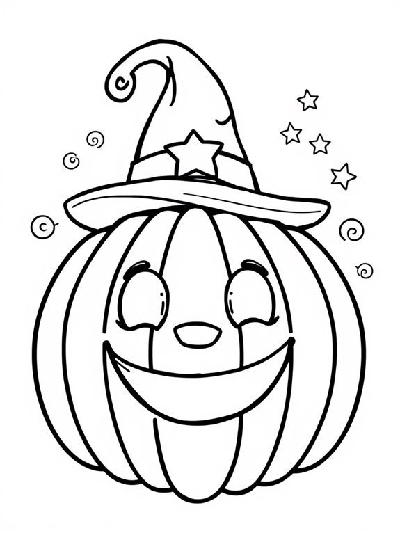 12+ Free Printable Halloween Pumpkin Coloring Pages for Kids ...