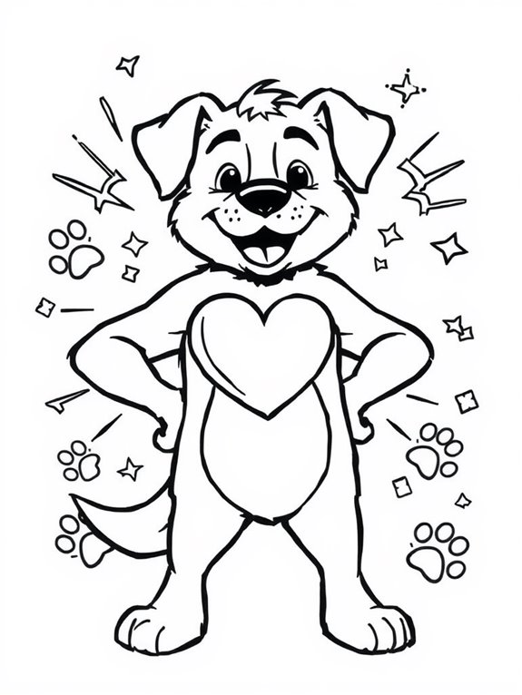12+ Free Printable Dogman Coloring Pages for Fun and Creativity ...