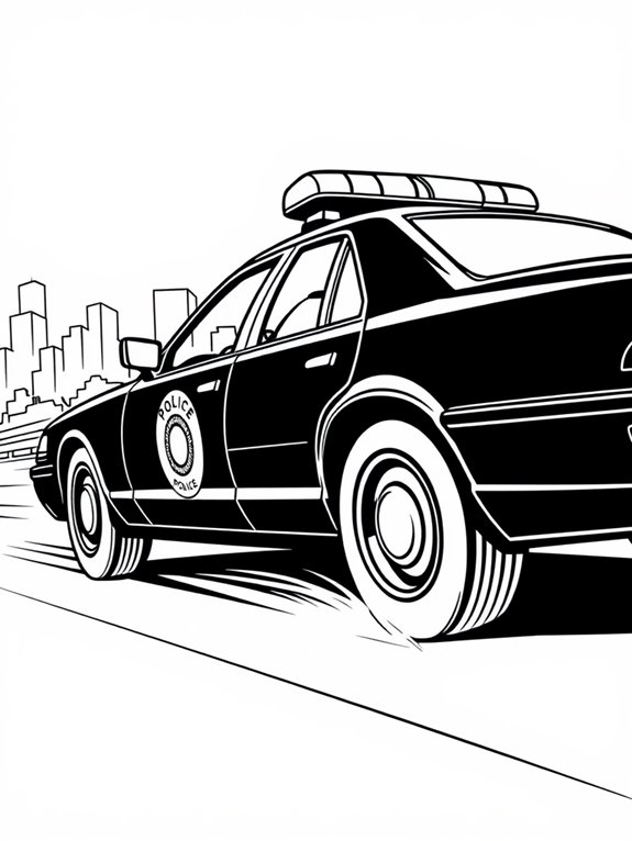 12+ Free Printable Police Car Coloring Pages for Kids ...