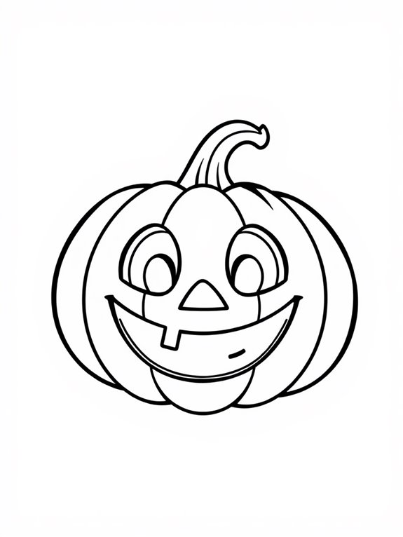 12+ Free Printable Halloween Pumpkin Coloring Pages for Kids ...