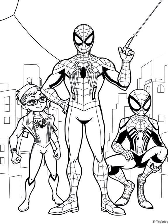 12+ Free Printable Spider-Man Coloring Pages for Kids ...