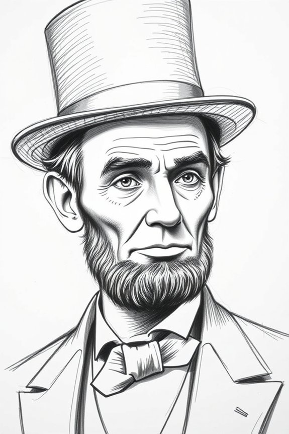 12 Inspiring Abraham Lincoln Drawing Ideas to Spark Creativity ...