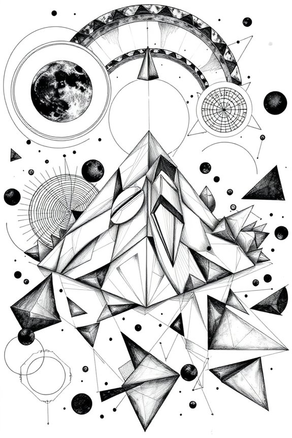 12 Creative Pyramid Drawing Ideas to Inspire Your Art ...