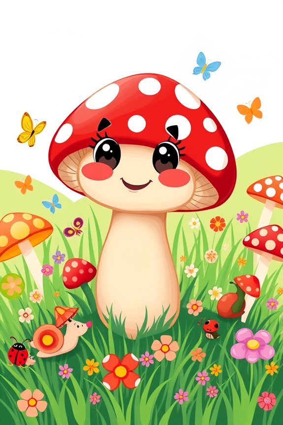 12 Fun Cartoon Mushroom Drawing Ideas You'll Love - jerwoodvisualarts.org