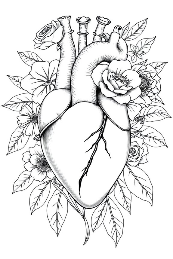12 Creative Anatomical Heart Drawing Ideas to Inspire You ...