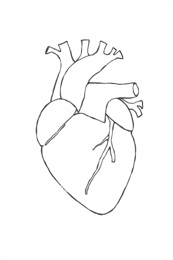12 Creative Anatomical Heart Drawing Ideas to Inspire You ...