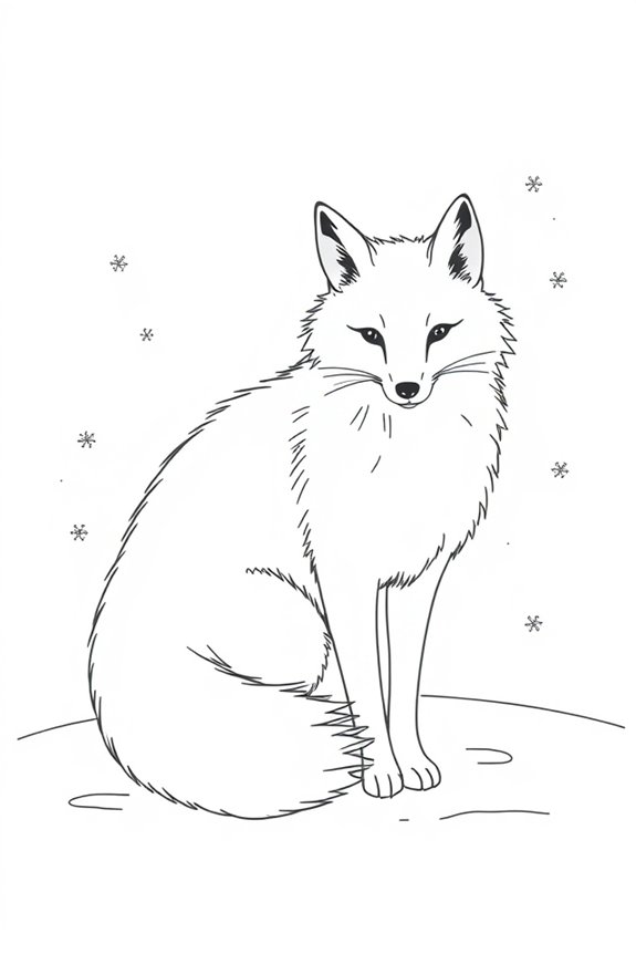 Inspire Your Art: 12 Arctic Fox Drawing Ideas to Try ...