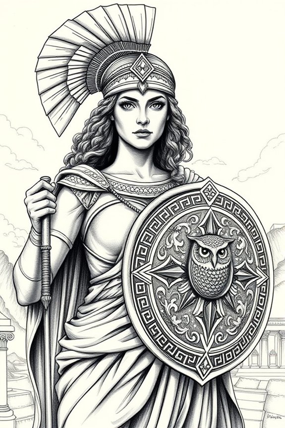 12 Inspiring Athena Drawing Ideas to Spark Your Creativity ...
