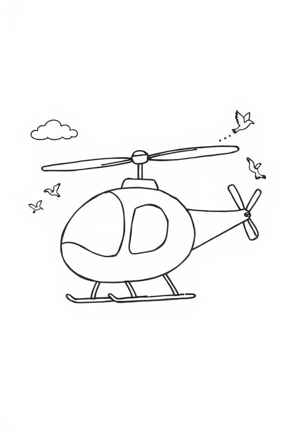 12 Inspiring Helicopter Drawing Ideas to Spark Your Creativity ...