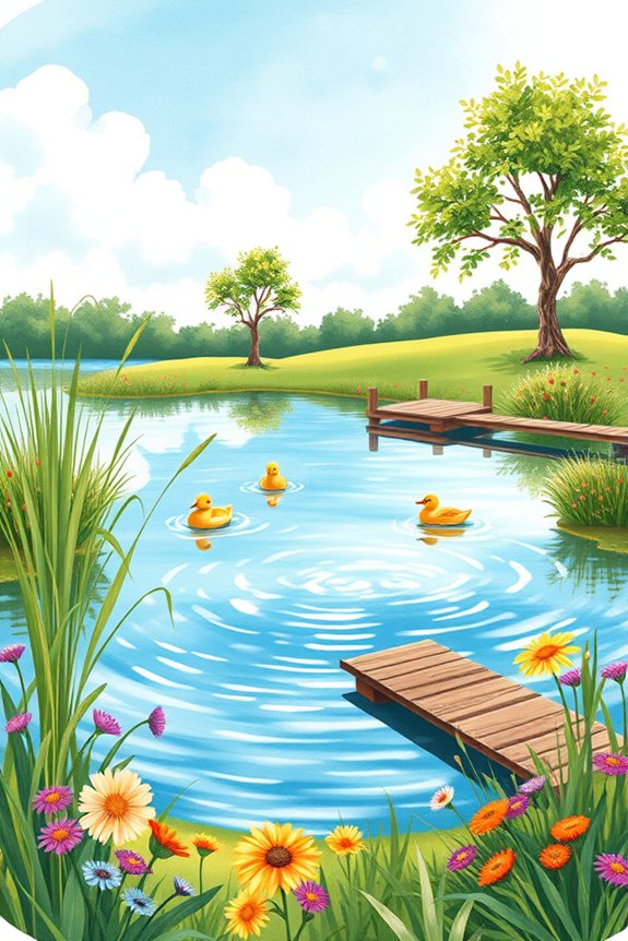 12 Inspiring Pond Drawing Ideas to Spark Your Creativity ...