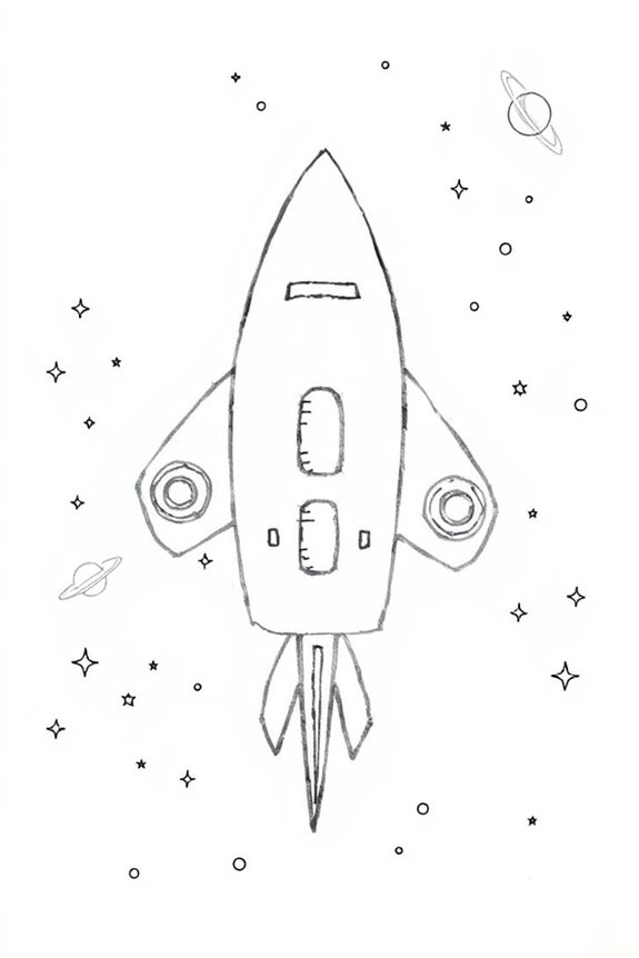 12 Inspiring Spaceship Drawing Ideas to Spark Your Creativity ...