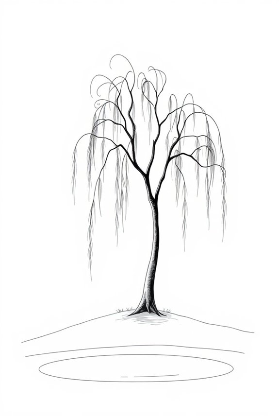 12 Inspiring Willow Tree Drawing Ideas to Spark Your Creativity ...
