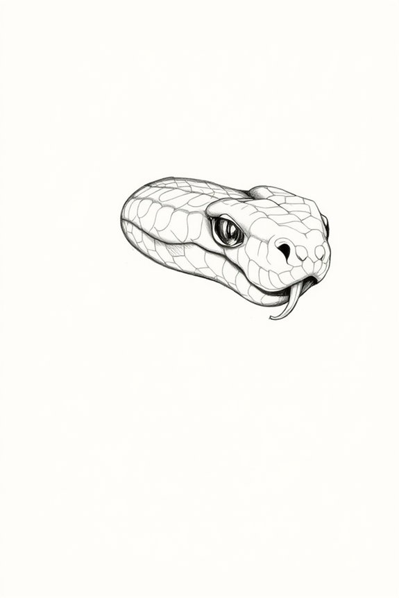 12 Stunning Snake Head Drawing Ideas to Inspire You - jerwoodvisualarts.org