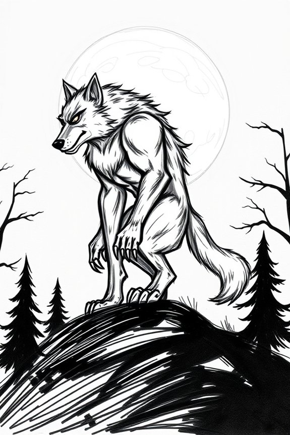 12 Captivating Werewolf Drawing Ideas to Inspire Your Art ...
