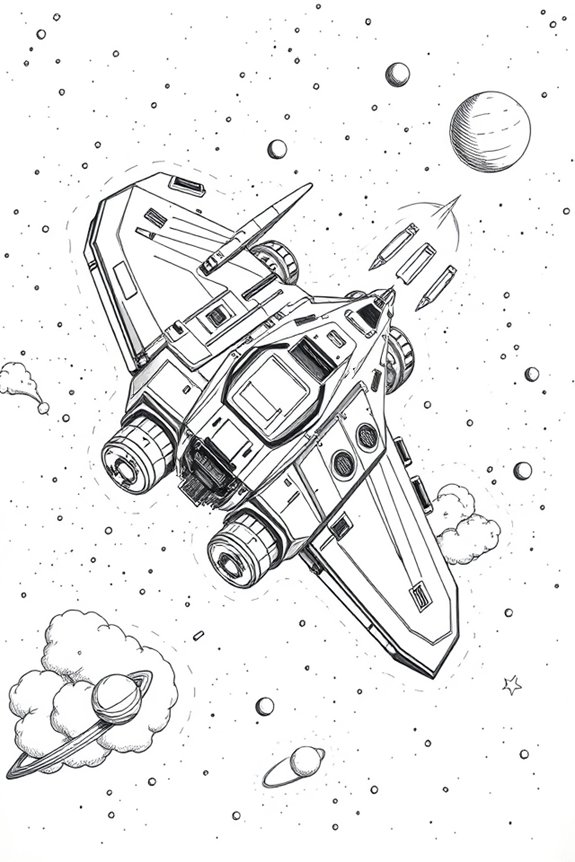 12 Inspiring Spaceship Drawing Ideas to Spark Your Creativity ...
