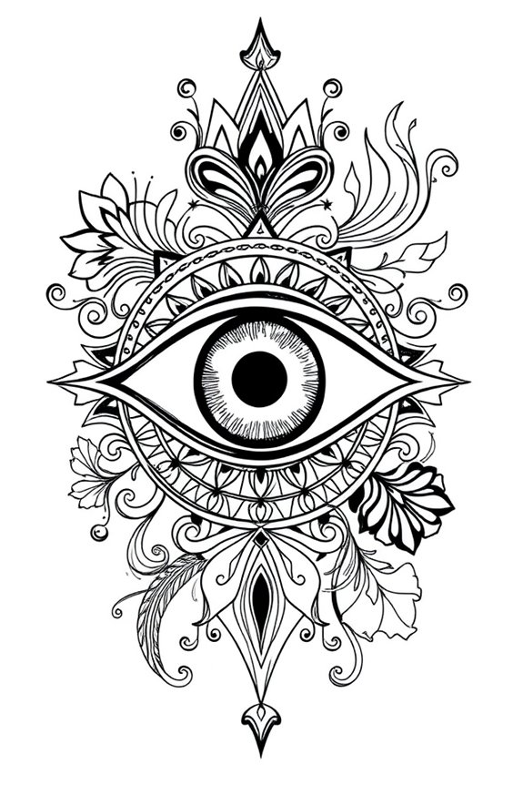 12 Creative Evil Eye Drawing Ideas to Inspire You - jerwoodvisualarts.org
