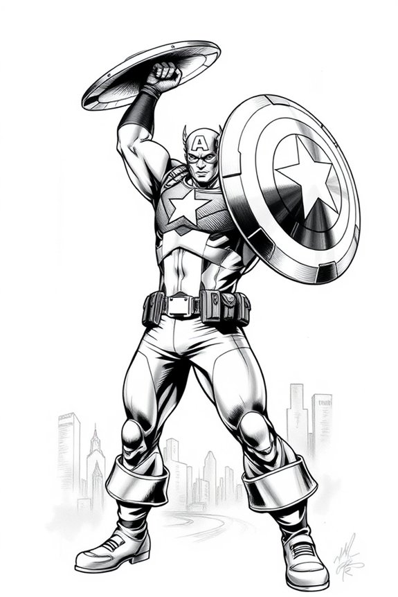 12 Inspiring Captain America Drawing Ideas to Unleash Your Art ...
