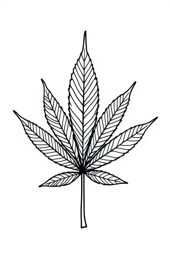 12 Creative Weed Leaf Drawing Ideas to Inspire Your Art ...
