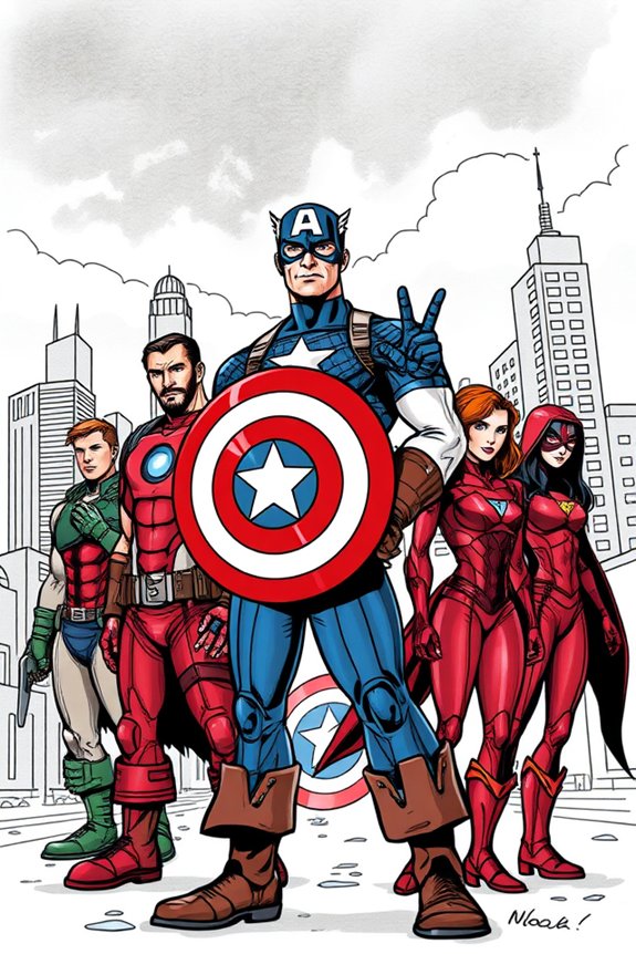 12 Inspiring Captain America Drawing Ideas to Unleash Your Art ...