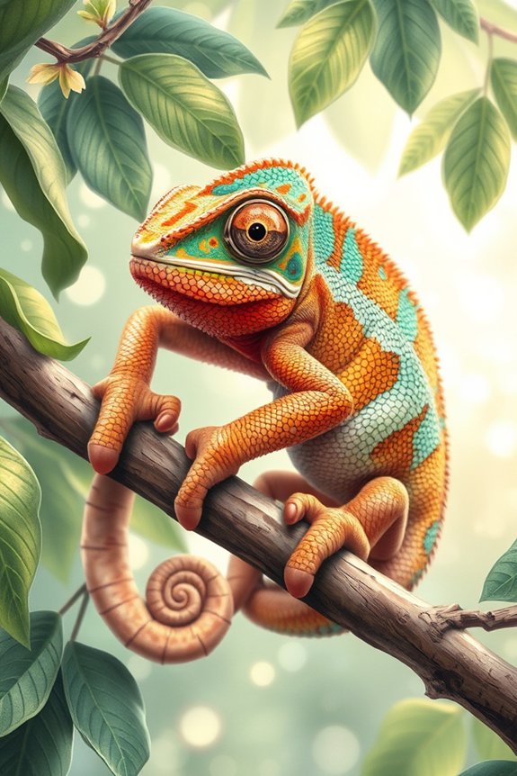12 Creative Chameleon Drawing Ideas to Inspire Your Art ...