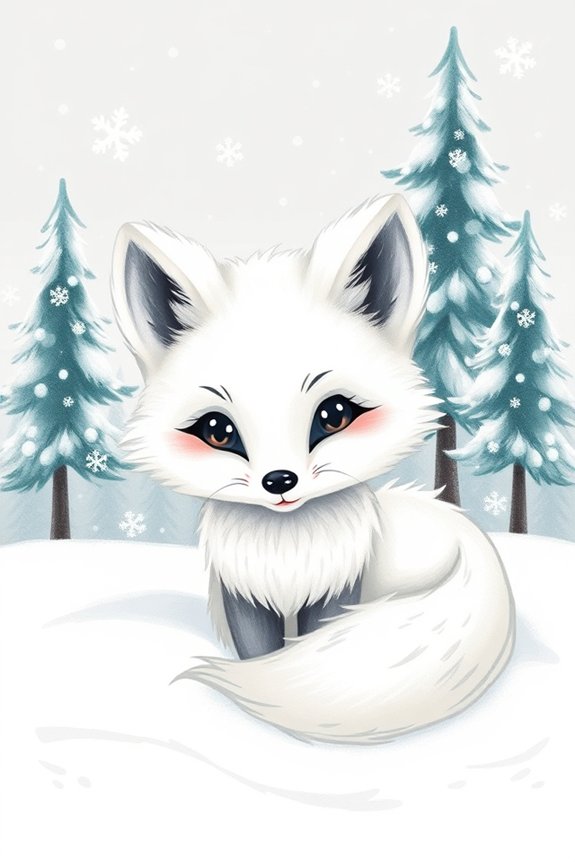 Inspire Your Art: 12 Arctic Fox Drawing Ideas to Try ...