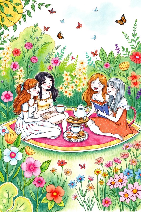 12 Inspiring Friends Drawing Ideas to Spark Your Creativity ...