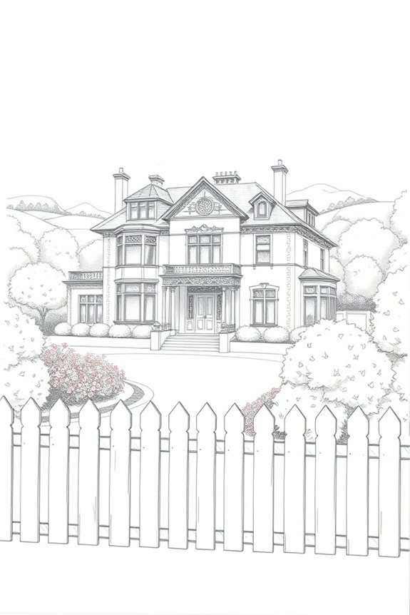 12 Inspiring Mansion Drawing Ideas to Spark Your Creativity ...