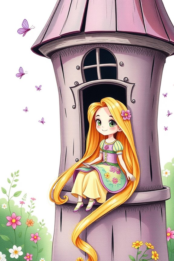 12 Creative Rapunzel Drawing Ideas to Inspire Your Art ...