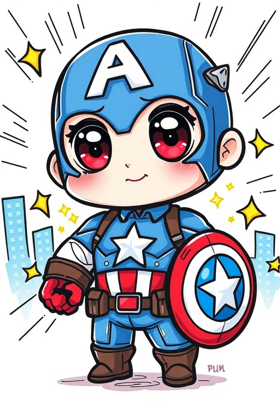 12 Inspiring Captain America Drawing Ideas to Unleash Your Art ...