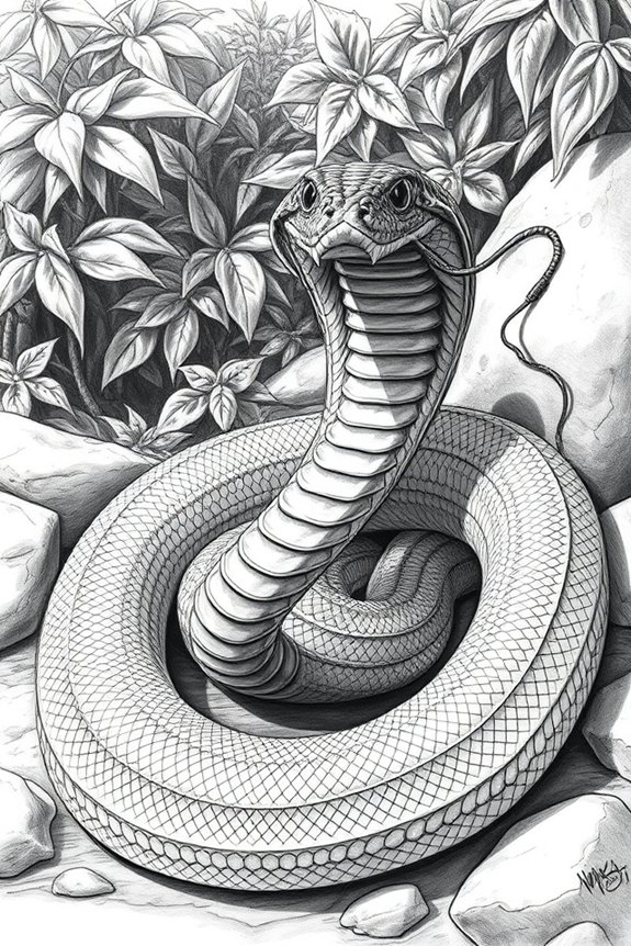 12 Stunning Cobra Drawing Ideas to Inspire Your Art - jerwoodvisualarts.org