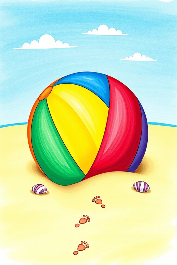 12 Creative Beach Ball Drawing Ideas to Inspire You - jerwoodvisualarts.org