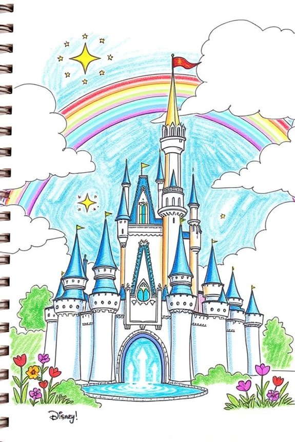 12 Enchanting Disney Castle Drawing Ideas to Inspire You ...
