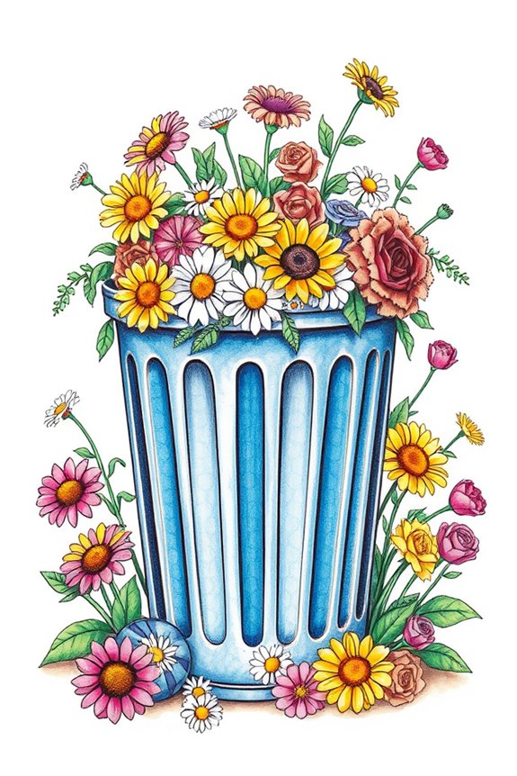 12 Creative Trash Can Drawing Ideas to Inspire You - jerwoodvisualarts.org