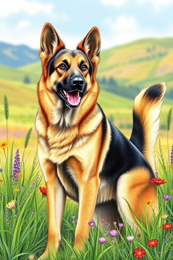 12 Inspiring German Shepherd Drawing Ideas to Spark Your Creativity ...