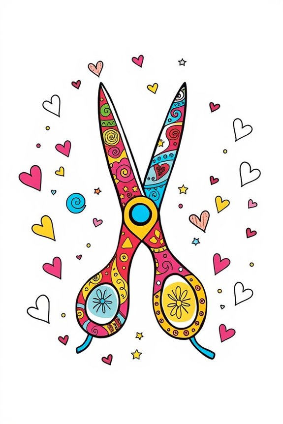 12 Inspiring Scissors Drawing Ideas for Creative Artists ...