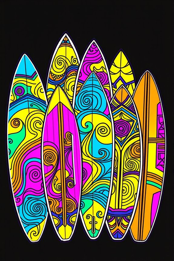 12 Creative Surfboard Drawing Ideas to Inspire Your Art ...