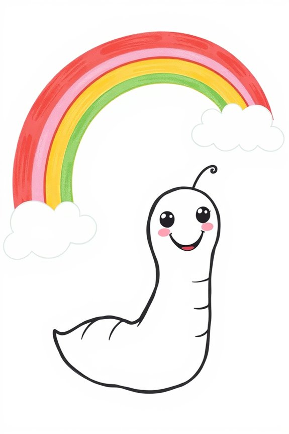 Creative Worm Drawing Ideas: 12 Fun Inspiration Images ...