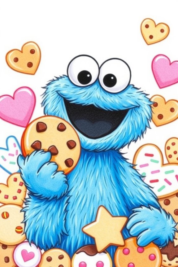 12 Creative Cookie Monster Drawing Ideas to Inspire You ...