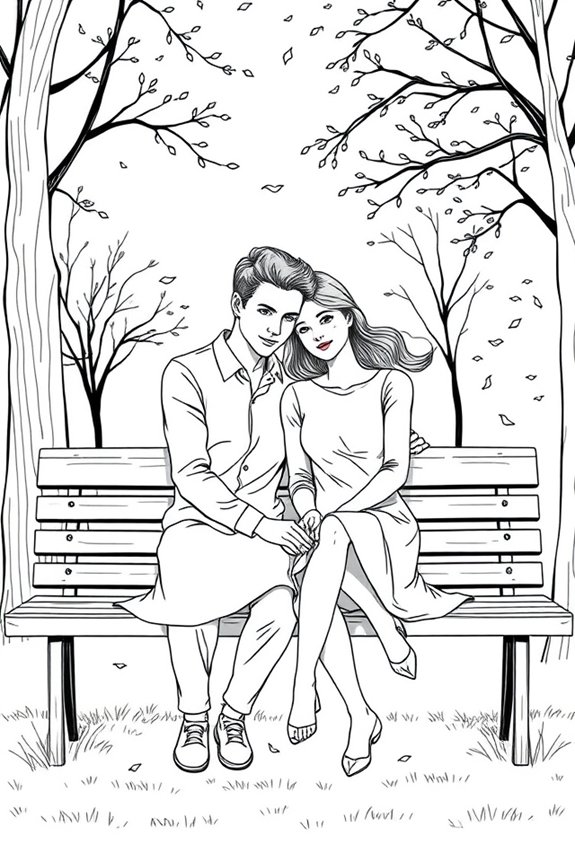 12 Inspiring Couple Poses Drawing Ideas for Artists - jerwoodvisualarts.org